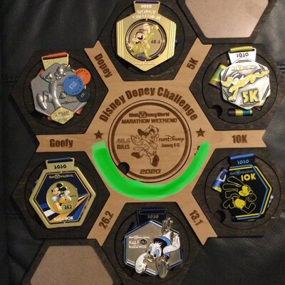 Six Star World Marathon Majors Finisher Medal Display Holder - Etsy