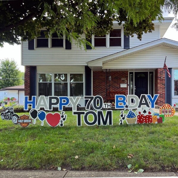 Ditto Christmas Sign Ez Set Yard Card Set - UV High Resolution ...