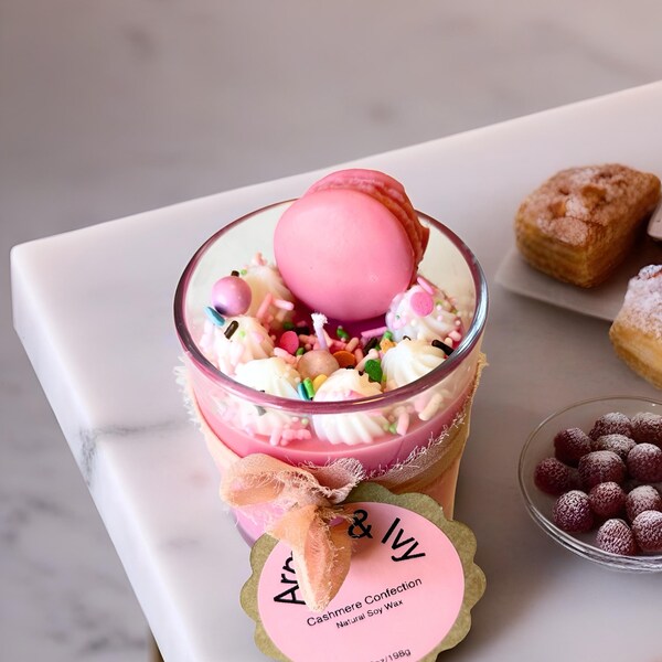 SPRINKLES Candle Making Course • Rainbow Sugar Hangovers Candle Decor ...