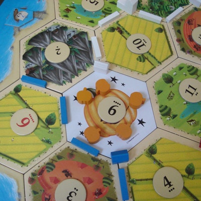 TTM Printable Volcano Hex Compatible With Catan's Settlers of Catan ...