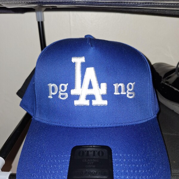 LA UPSIDE DOWN Logo They Not Like Us Kendrick Snapback Dodgers Gifts ...