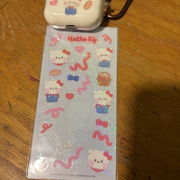 Wave to Earth Sticker Pack | 0.1 Flaws and All W2E Stickers Chibi ...