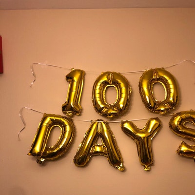 100th Day Celebration Balloon Kit Korean 100 Days Celebration ...