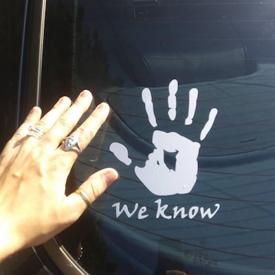 Skyrim Inspired We Know Vinyl Decal Dark Brotherhood Sticker Gaming ...