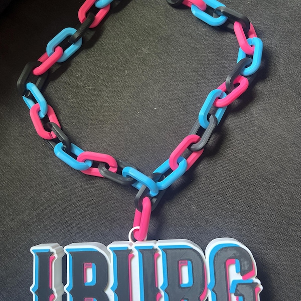 Oversized Custom 3D Printed Logo, Graduation, Homerun Chain, Sports ...