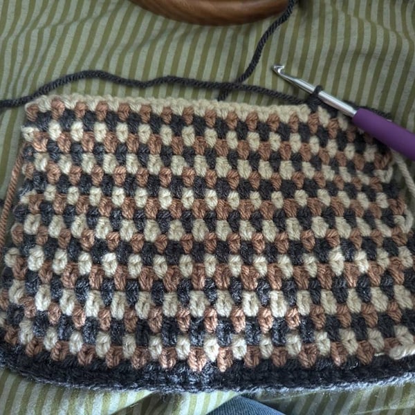 CROCHET PATTERN & Photo Tutorial / Modern Crochet Blanket / the Chunky ...