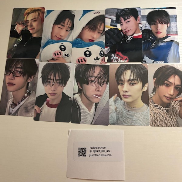 Stray Kids SKZ ATE Subunit Photocards Set 4 Versions - Etsy