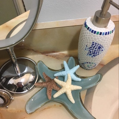 Starfish Soap Set of 5 Seastar Soap Seashell Soap Beach Soap Ocean Soap ...