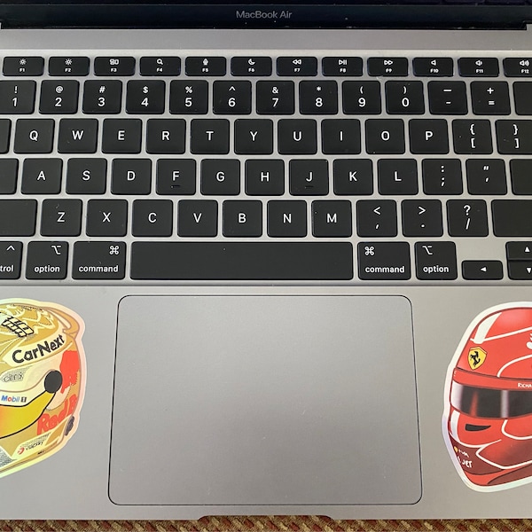 Helmet Stickers - Large F1 | Cute Formula One Sticker for Notebooks ...