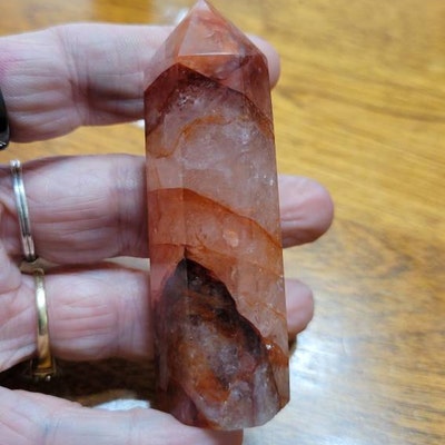 Gold Sunstone Point Natural Sunstone Tower Crystal Point - Etsy