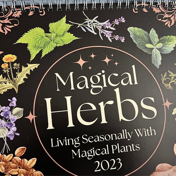 MAGICAL HERBS Poster Mystical Aesthetic Luxury Matte Botanical Plant ...
