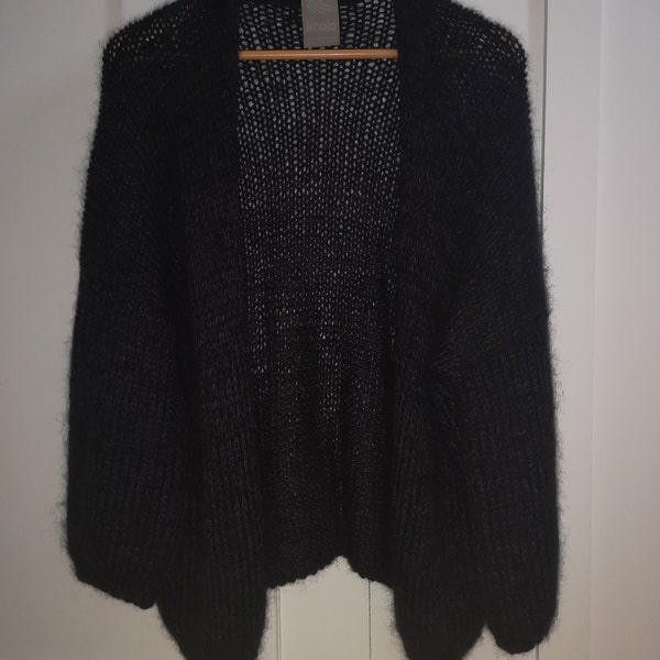 Matching Mommy and Me Mohair Cardigans, Mother Daughter Alpaca Sweaters ...