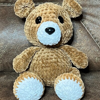 Bear, Crochet Pattern, PDF, Digital, Download, Crochet Bear Pattern, Bo ...