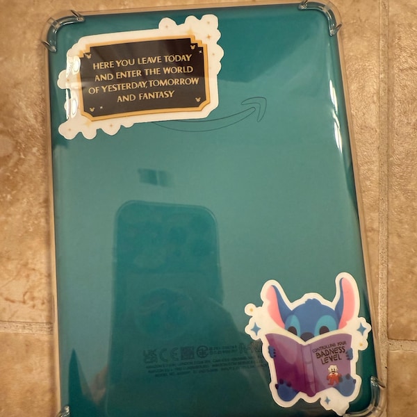 Reading Experiment 626 Transparent Disney Laptop Stickers/ Lilo and ...