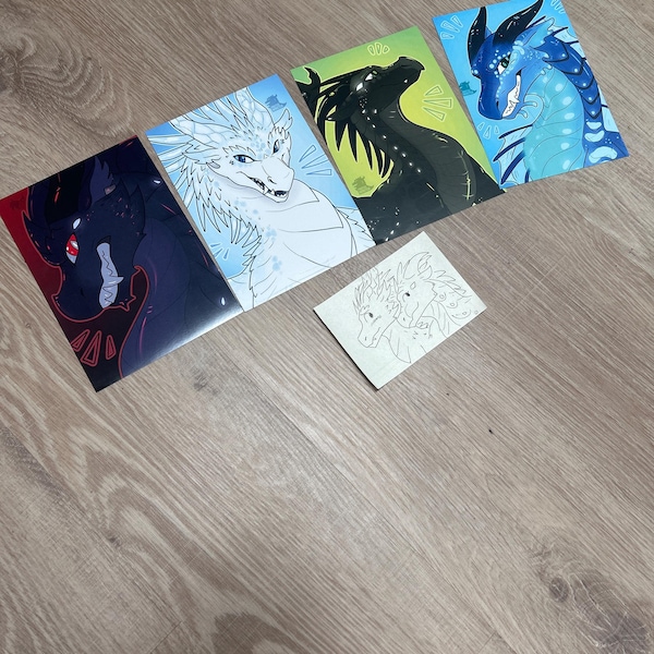 Wof - ARC 2 Portraits [A5 Prints] - Etsy