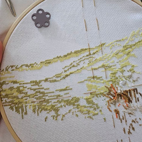 PIPSQUEAKS Acrylic Thread Drops Floss Drops Organiser Drop for Cross ...