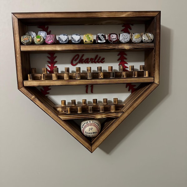 18” Baseball Homeplate Pin Display Case Holder - Etsy