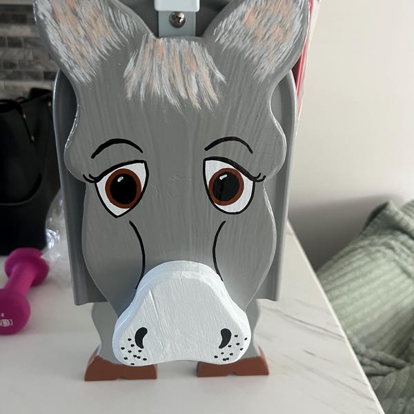 Donkey Mailbox - Etsy