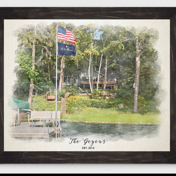 Add a Frame - Frame Add-on - Photo Frame Personalized Housewarming Gift ...