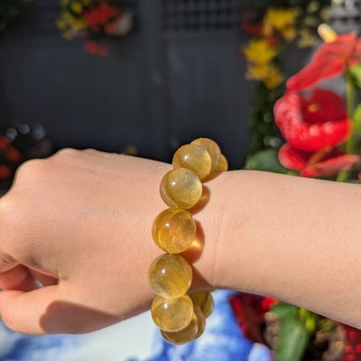 16-25mm Rare Genuine Purple Kunzite Bracelet,high Quality Spodumene ...