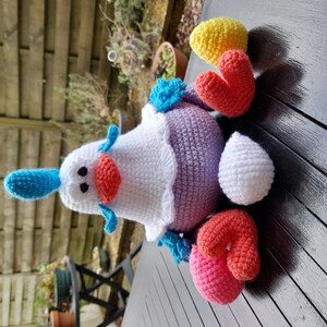 Crochet Pattern Cute Bunny With Long Ears , Bunny With Two Sets of ...