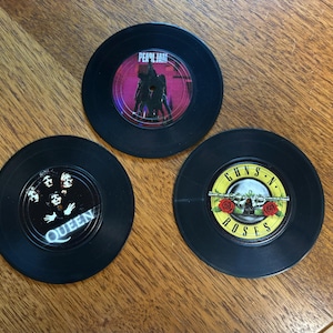 Mini Record Magnets Music Themed Stationary Gift for Music Lovers Save ...