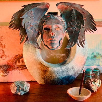 Morrigan Mask OUT OF Stock/made to Order - Etsy