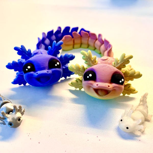 Mini Dragon STRAW TOPPER 3D Printed Fidget Toy for 10mm Straws (fits ...