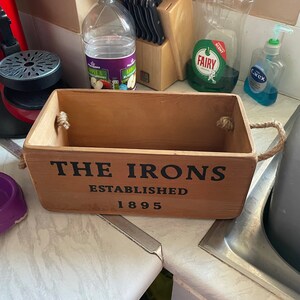 Shoe Shine/boot Cleaning Box. Rustic Wooden Storage Box. Ideal | Etsy UK