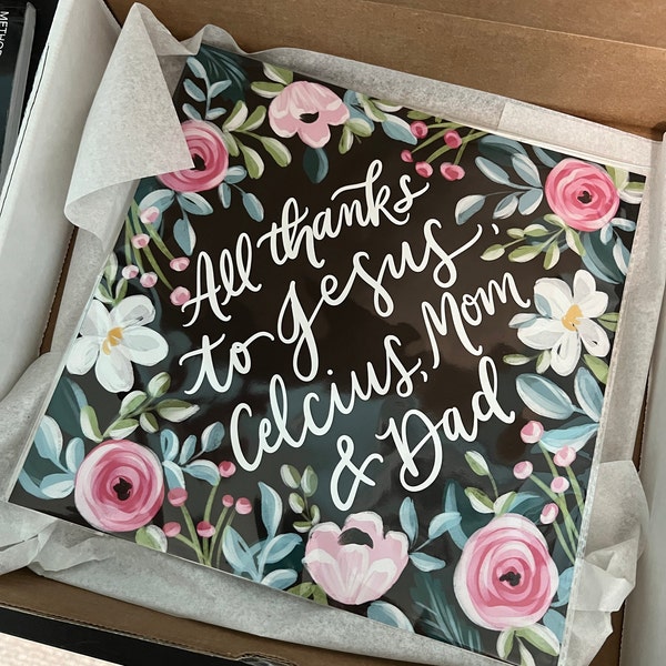 Custom Carly Theme Graduation Cap Topper, Graduation Cap Custom ...