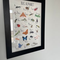 Ocean Animal Alphabet Alphabet Poster Print Wall Art - Etsy