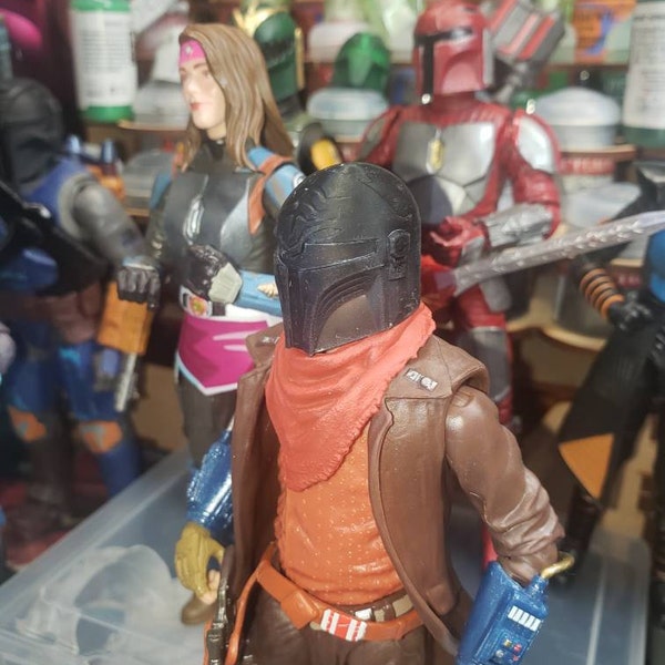 Red Ranger Mandalorian Helmet Cosplay STL FILE - Etsy