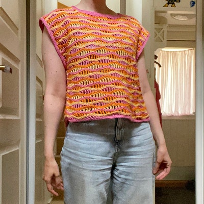 The Palmar Pullover PDF DIGITAL DOWNLOAD Crochet Pattern - Etsy