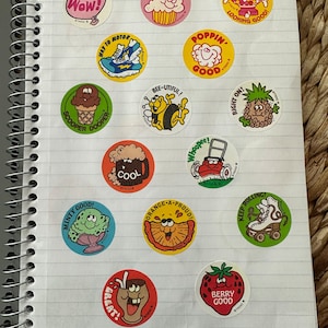 Vintage Mr. Men and Little Miss Puffy Sticker Sheets. 1983. by - Etsy
