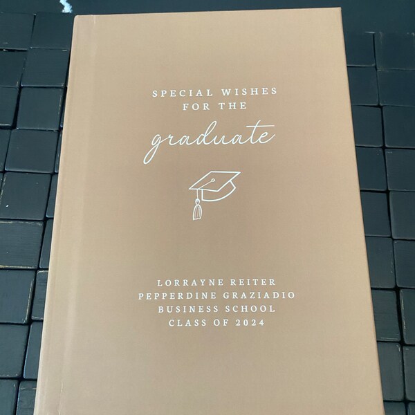 Graduation Party Guest Book- Class of 2025 Grad Party Book- High School ...