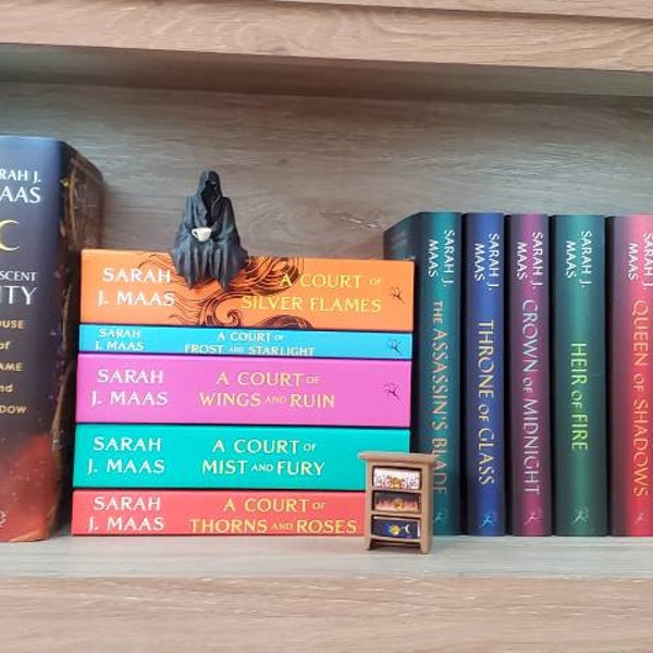 Pre- Order - Obsidian Bookends - Book Quote Bookends - Throne of Glass ...