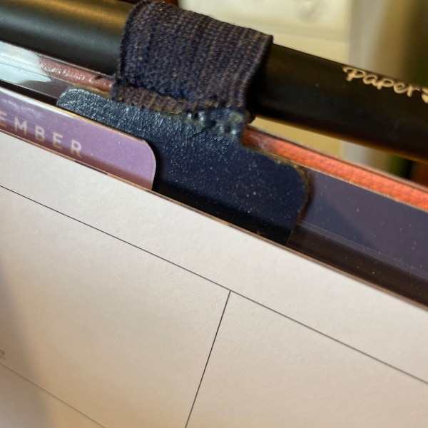 Pen Holder for Planners, Pen Loop for Note Book, Journal Pen Holder ...