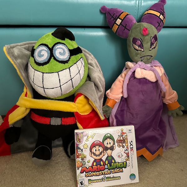 Lord Fawful of Mario 15" (38 Cm) Plush Toy the Cloak is Removed - Etsy