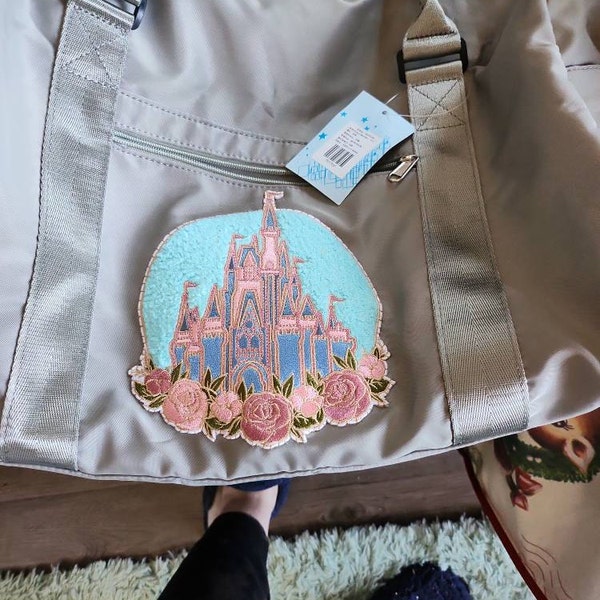 Disneyworld Castle Patch, Iron on Patch, Sew on Patch, Patches for ...