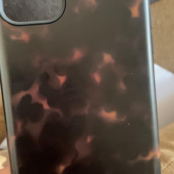 Tortoise Shell Phone Case Boho Personalized Name Gift for Her Phone ...