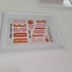 Blink 182 All the Small Things She Left Me Roses Lyrics Print ...