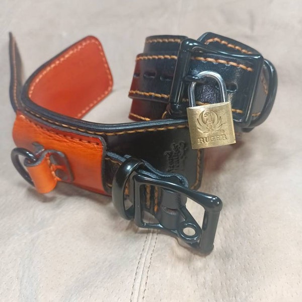 PDF & DXF Leather Handcuffs Pattern - Leather DIY Template - Etsy