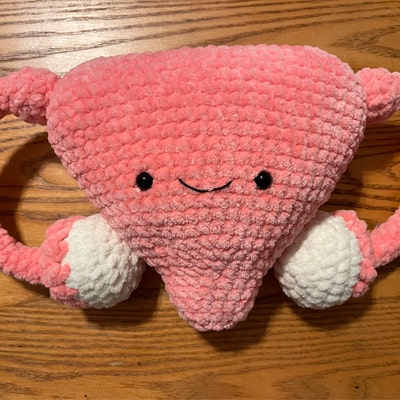 Anatomical Uterus Crochet Pattern PATTERN ONLY Instant DOWNLOAD ...
