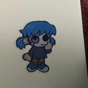 Sally Face Vinyl Sticker Matte 2.75 - Etsy