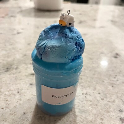 Blueberry Cow Diy Slime - Etsy