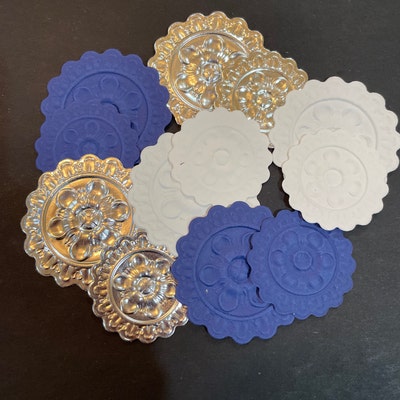 26 Stamped Definition Embellishments for Junk Journals, Card Making ...