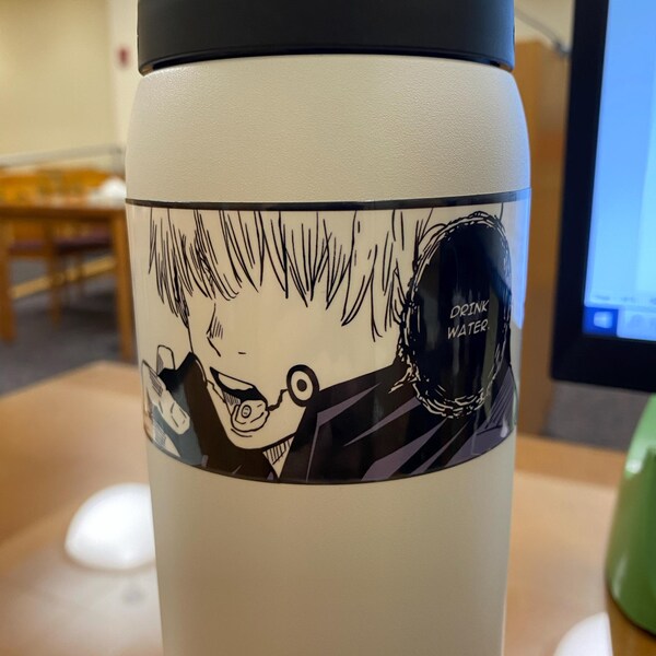 Inumaki Toge drink Water Meme Sticker Jujutsu Kaisen Anime Vinyl ...