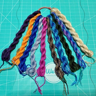 Bits Bag 10 Skeins of Silk - Etsy