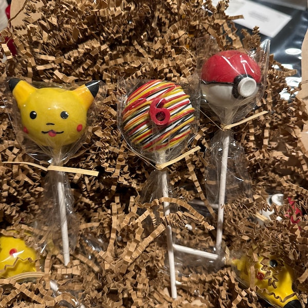 Pool Party Cake Pops, 12 Cake Pops, Individually Wrapped, Pool Party ...