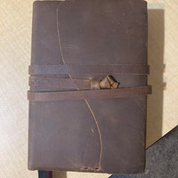 KJV Journaling Bible Rustic Leather - Etsy Canada